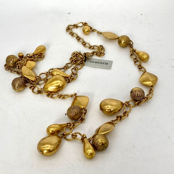 Chico's | Jewelry | Vintage Chicos Chain Necklace | Poshmark